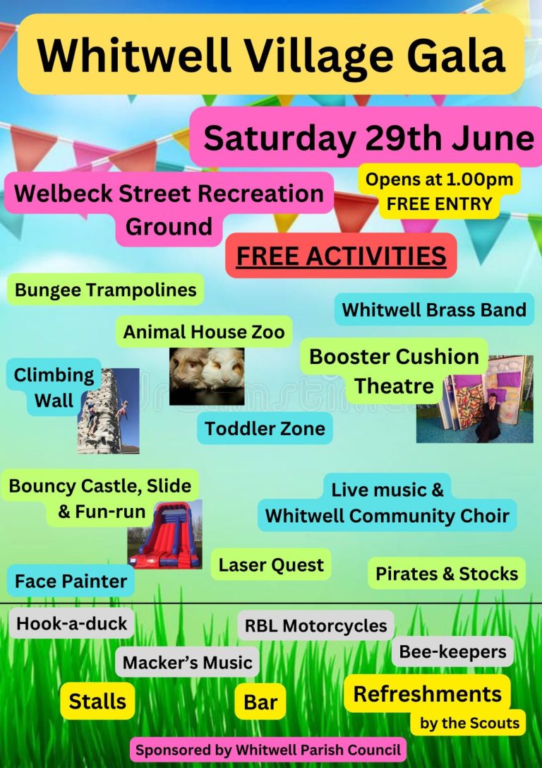 Whitwell Parish Council - News and updates from Whitwell Parish Council